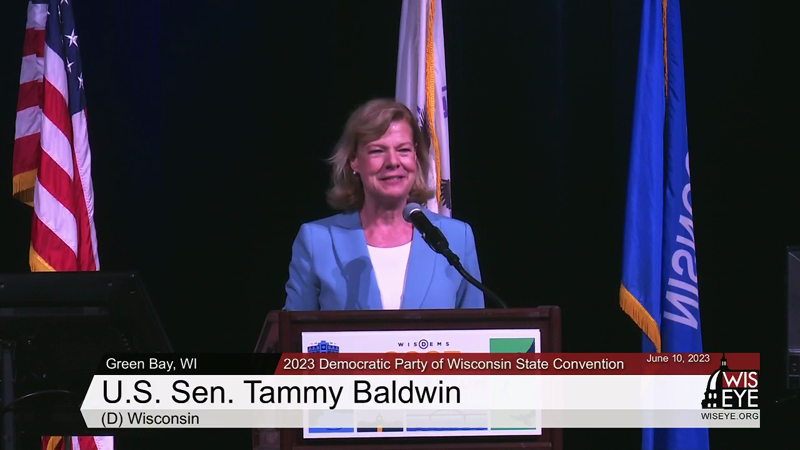 2023 Democratic Party of Wisconsin State Convention - Day 1 - WisconsinEye