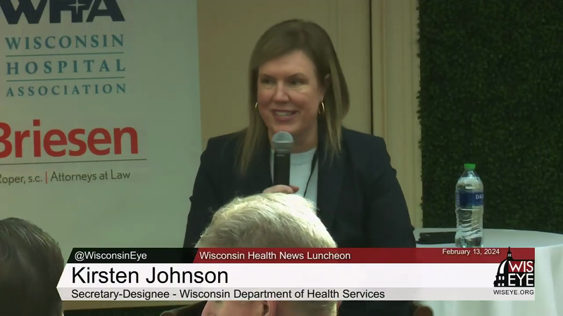 Wisconsin Health News: ﻿DHS Secretary-designee Kirsten Johnson ...