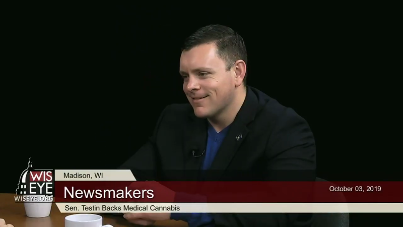 Newsmakers: Sen. Patrick Testin on Medical Cannabis - WisconsinEye