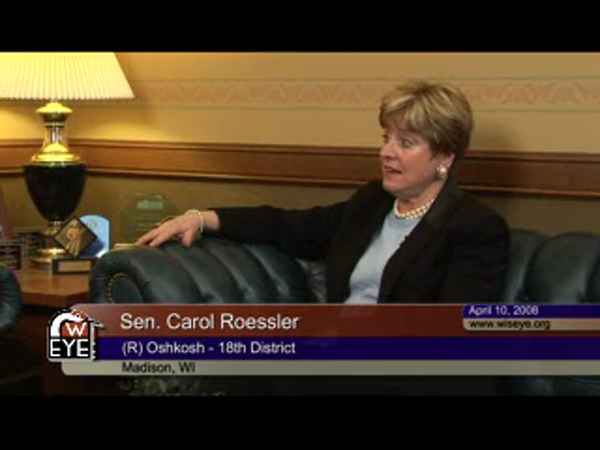 Exit Interview: Retiring Senator Carol Roessler - WisconsinEye