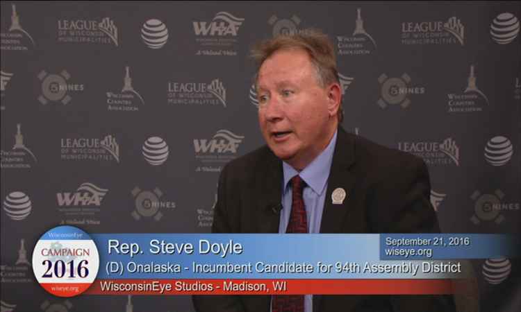 Campaign 2016 Interview: Rep. Steve Doyle (D) Incumbent Candidate for ... Campaign 2016 Interview: Rep. Steve Doyle (D) Incumbent Candidate for ...