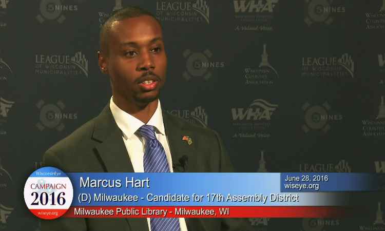 Campaign 2016 Interview: Marcus Hart (D) Candidate for 17th Assembly ...