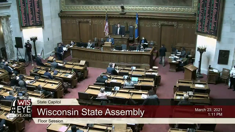 Wisconsin State Assembly Floor Session - WisconsinEye