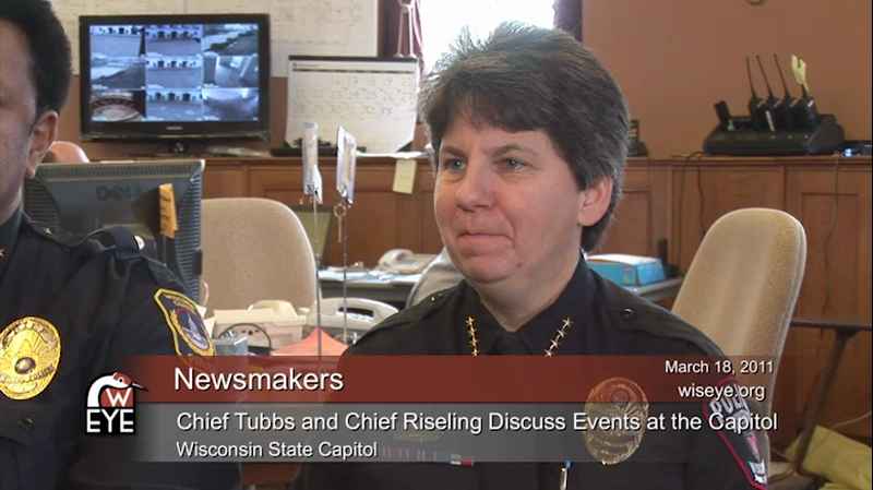 Newsmakers: Capitol Police Chief Charles Tubbs and UW Police Chief ...