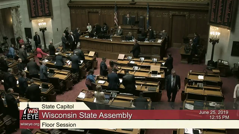 Wisconsin State Assembly Floor Session - WisconsinEye
