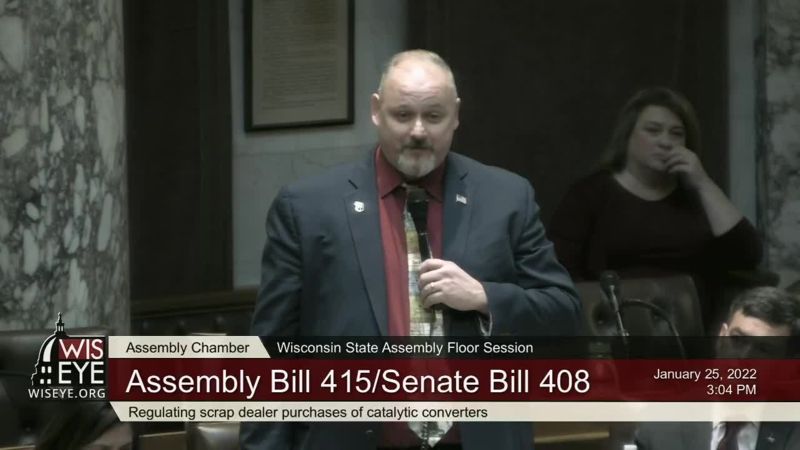 Wisconsin State Assembly Floor Session - WisconsinEye