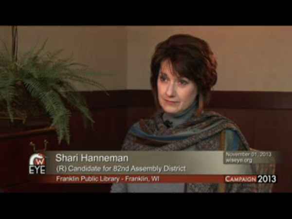 Campaign 2013 Candidate Interview: Shari Hanneman (R) for 82nd Assembly ...