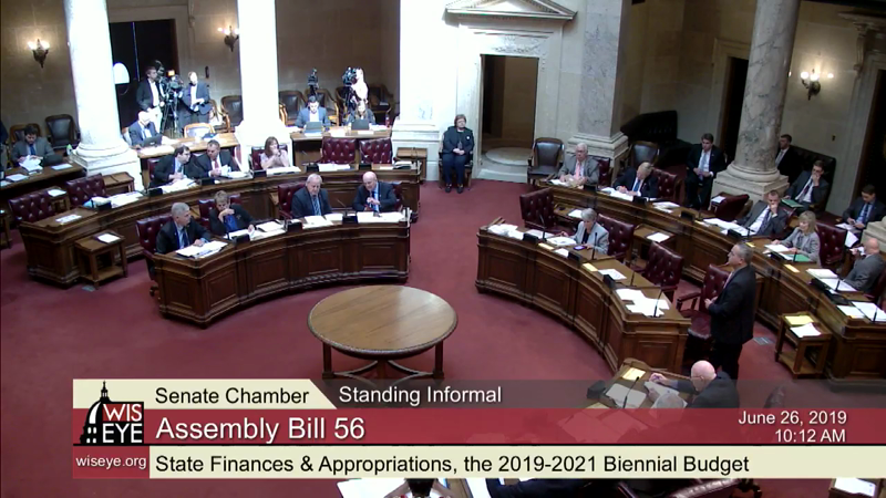 Wisconsin State Senate Floor Session - WisconsinEye