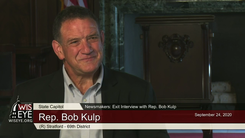 Newsmakers: Exit Interview with Rep. Bob Kulp - WisconsinEye