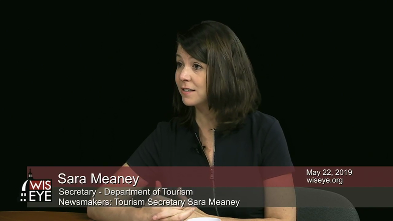 Newsmakers: Dept. of Tourism Sec. Sara Meaney - WisconsinEye