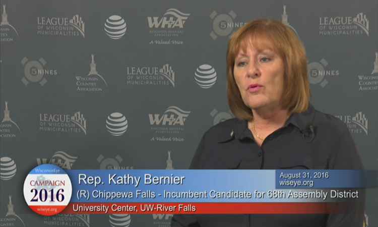 Campaign 2016 Interview: Rep. Kathy Bernier (R) Incumbent Candidate for ...