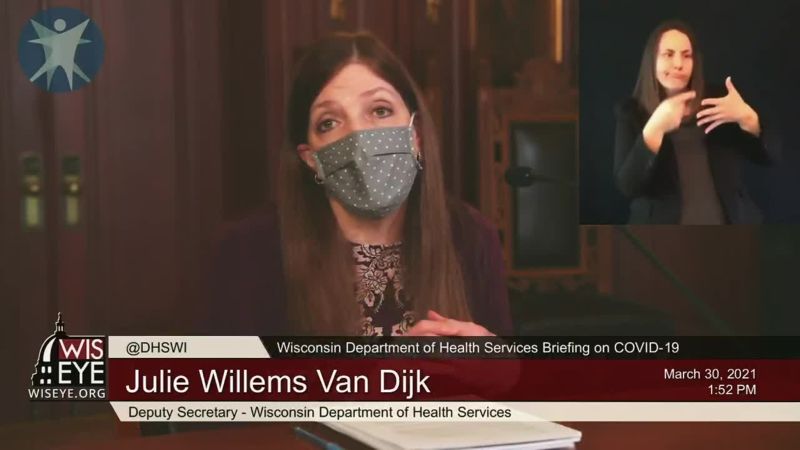 Wisconsin DHS Media Briefing for March 30 - WisconsinEye