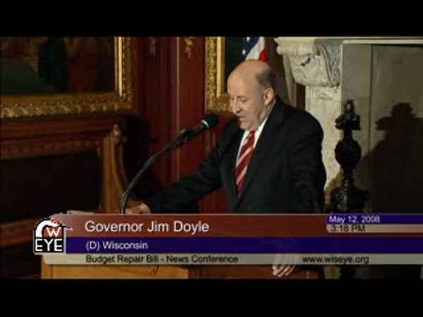 News Conference: Governor Doyle on the Budget Repair Bill - WisconsinEye