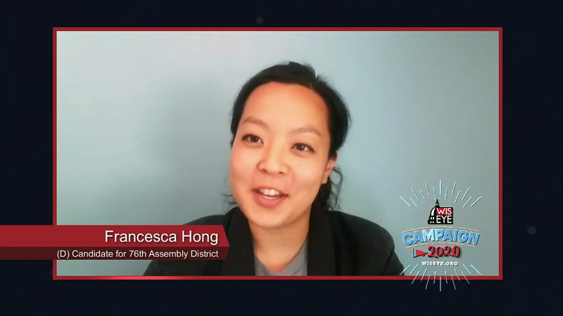 Campaign 2020: Francesca Hong (D) Madison - 76th Assembly District ...