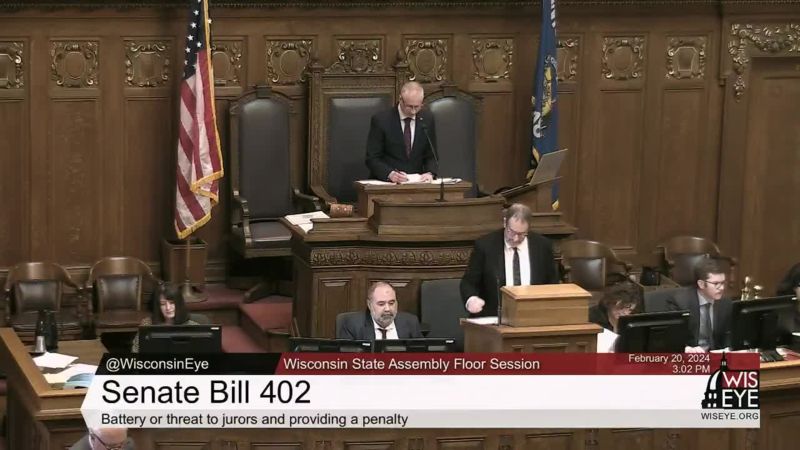 Wisconsin State Assembly Floor Session - WisconsinEye