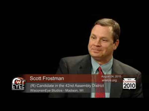 Campaign 2010: Scott Frostman for the 42nd Assembly District - WisconsinEye
