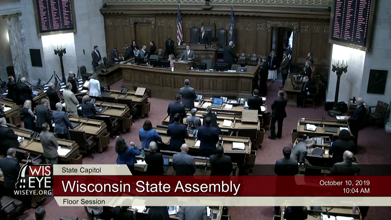 Wisconsin State Assembly Floor Session - WisconsinEye