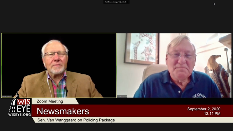 Newsmakers: Sen. Van Wanggaard on Policing Package - WisconsinEye