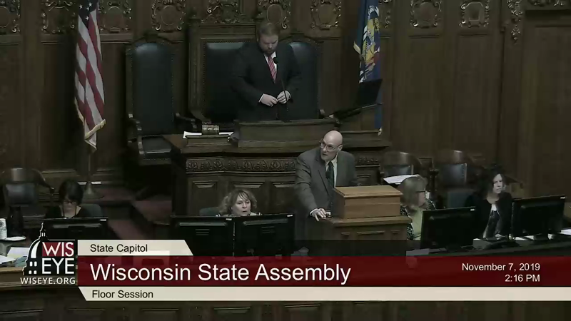 Wisconsin State Assembly Floor Session - WisconsinEye