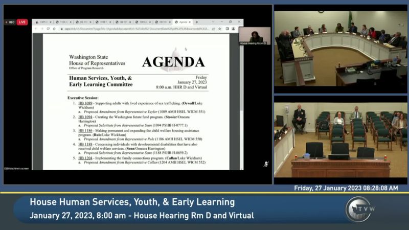 House Human Services, Youth, & Early Learning - TVW