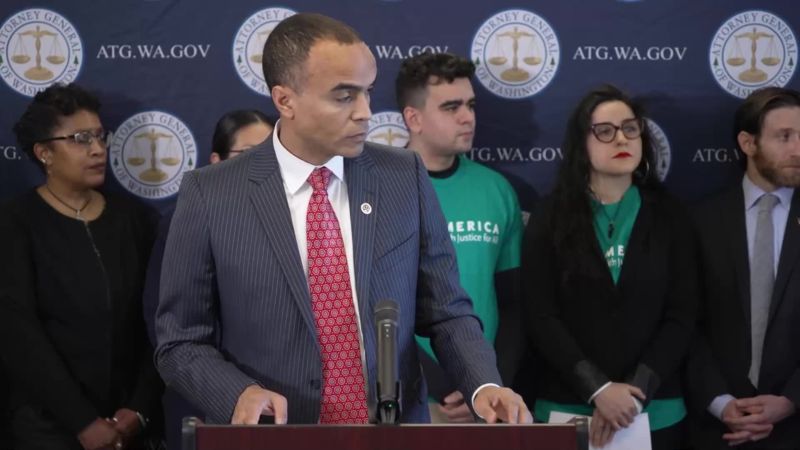 Attorney General Nick Brown Press Conference - TVW