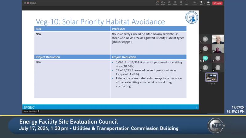 Energy Facility Site Evaluation Council - TVW