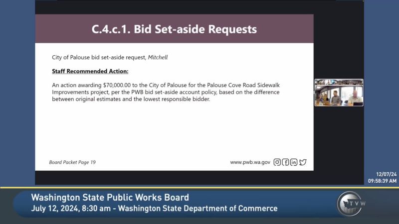 Washington State Public Works Board - TVW