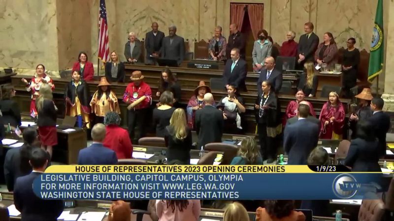 House Floor Debate - 2023 Opening Ceremonies - TVW