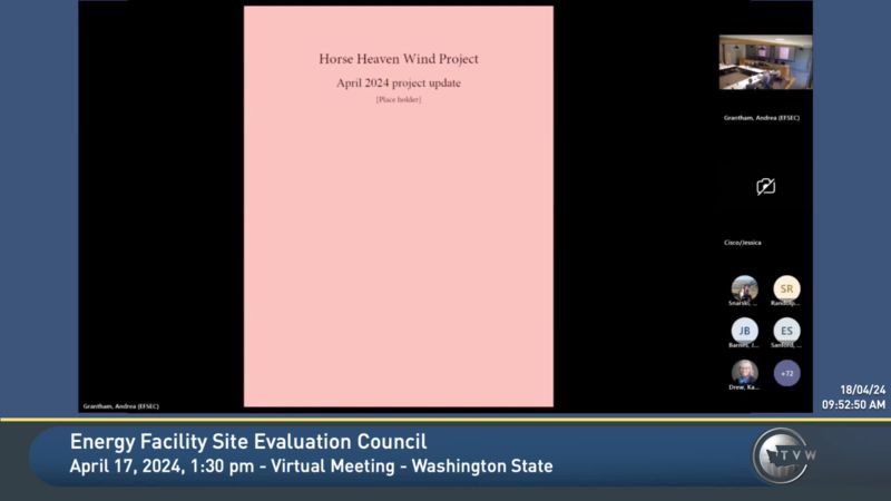 Energy Facility Site Evaluation Council - TVW
