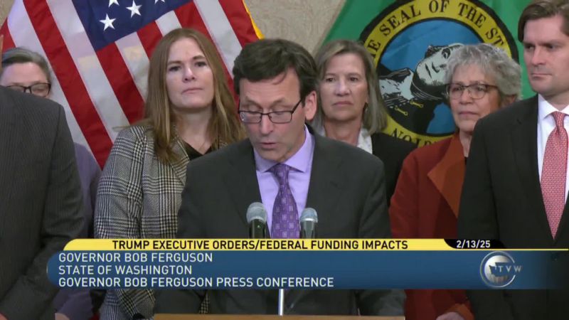 Governor Bob Ferguson Press Conference - TVW