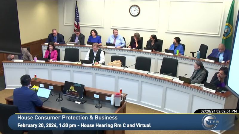 House Consumer Protection & Business - TVW