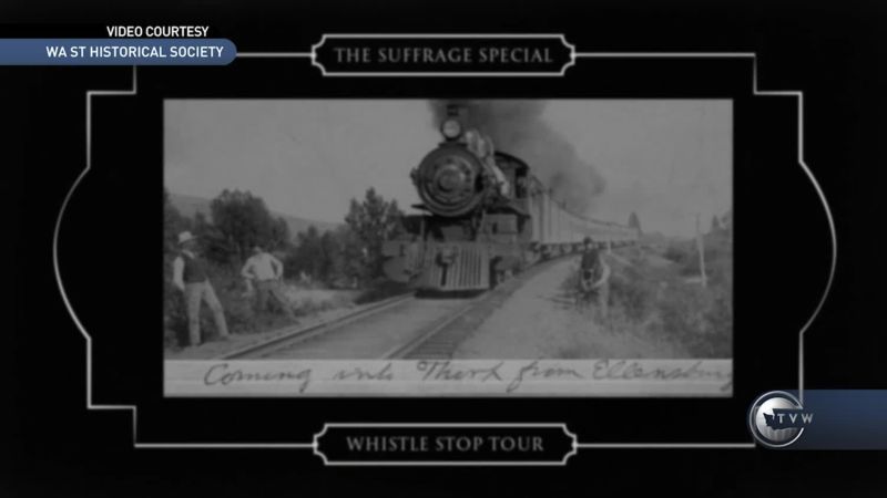 Suffrage Special Whistle Stop Tour of Washington: Ellensburg - TVW