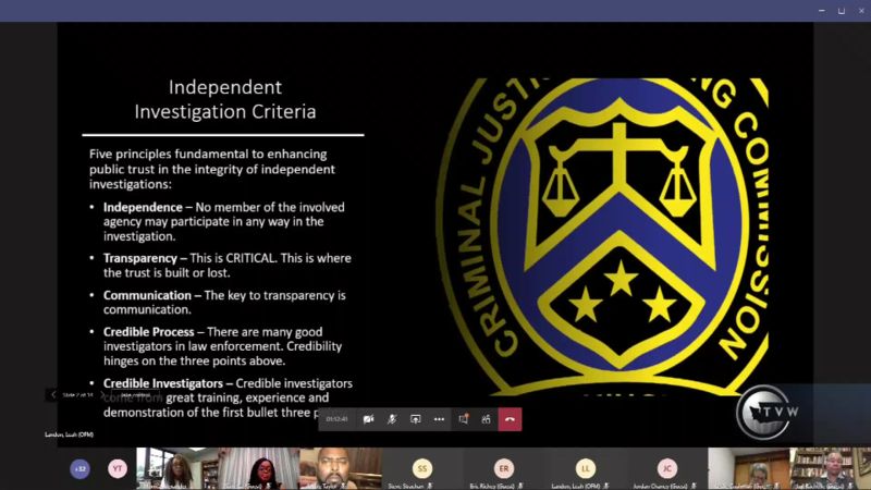 Governor's Task Force on Independent Investigations of Police Use of ...