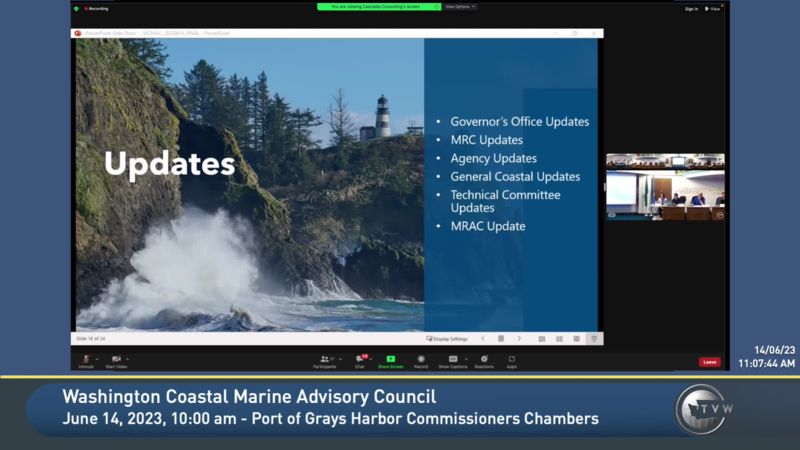 Washington Coastal Marine Advisory Council - TVW