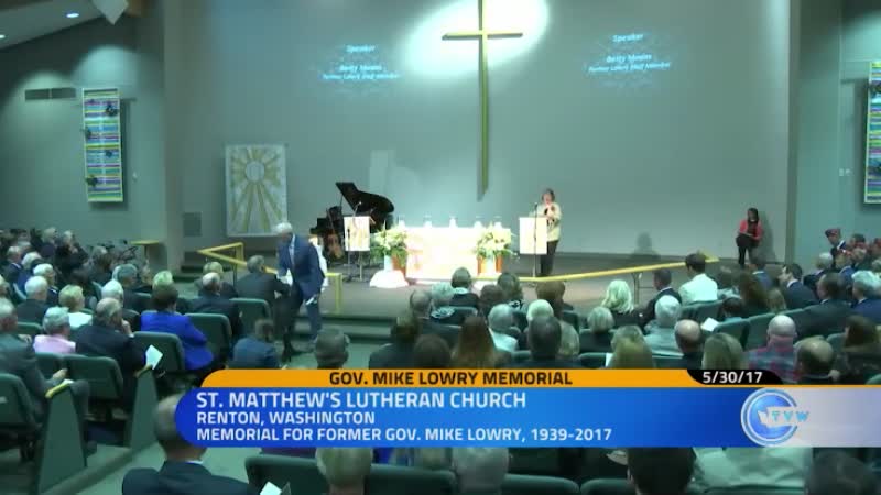 Governor Mike Lowry Memorial Service - TVW
