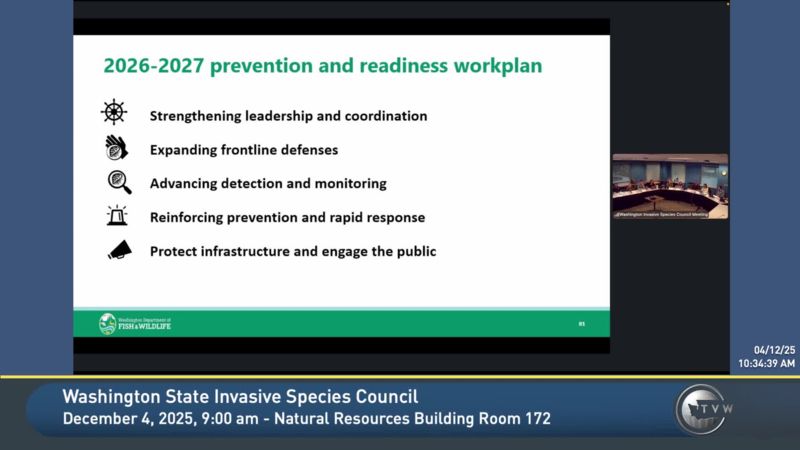 Washington State Invasive Species Council - TVW