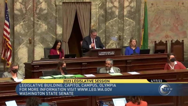 Senate Floor Debate - April 17 - TVW