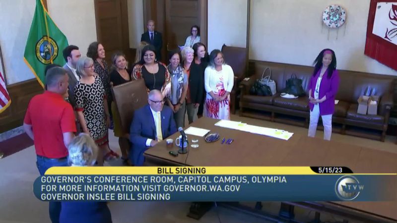 Governor Jay Inslee Bill Signing - TVW