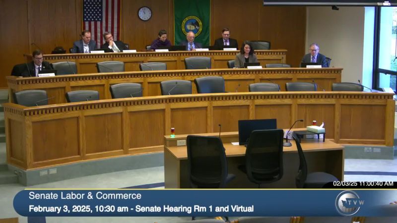 Senate Labor & Commerce - TVW