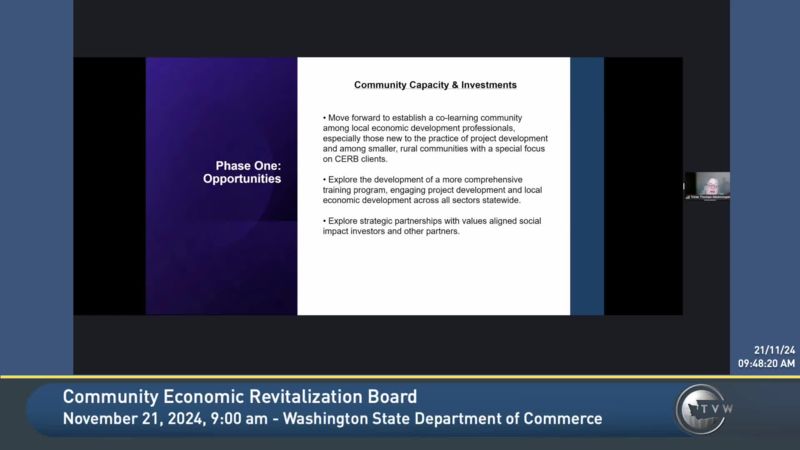 Community Economic Revitalization Board - TVW