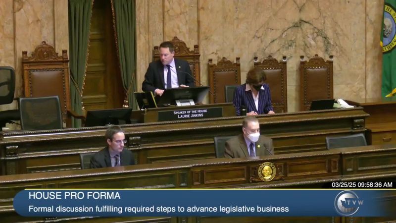 House Pro Forma Session - March 25 - TVW