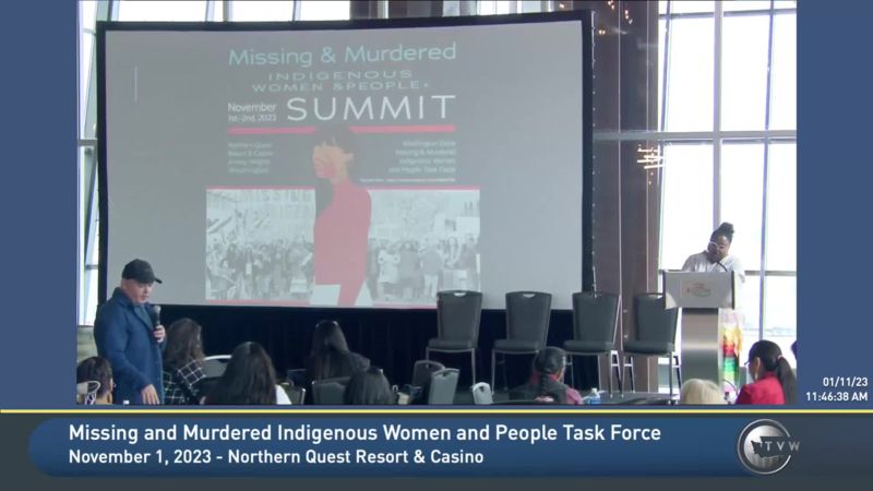 Missing and Murdered Indigenous Women and People Task Force - TVW