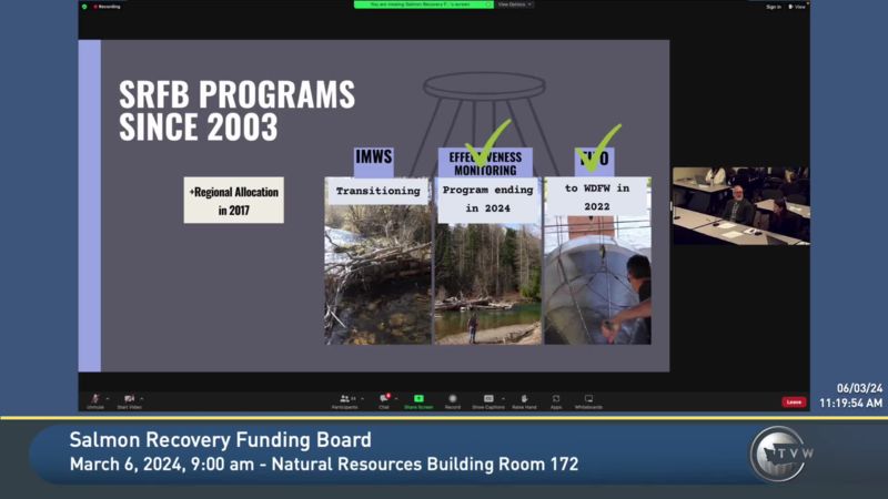 Salmon Recovery Funding Board - TVW
