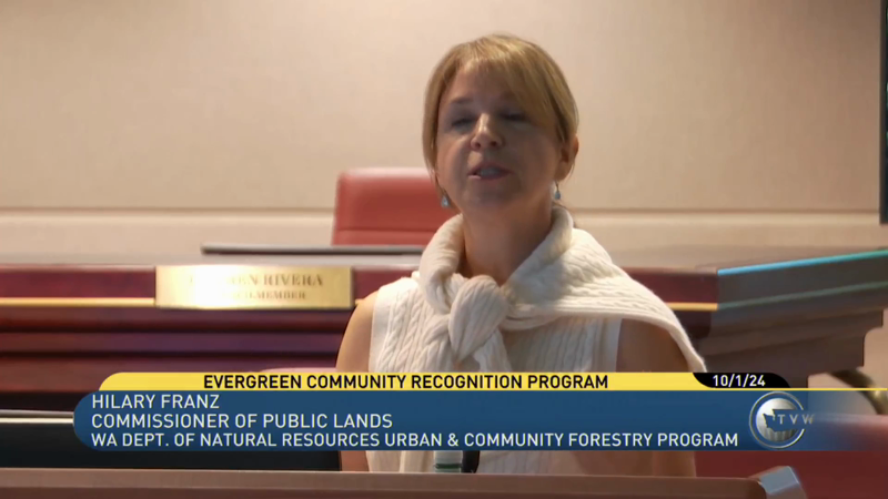 Evergreen Community Recognition Program Launch Event Tvw
