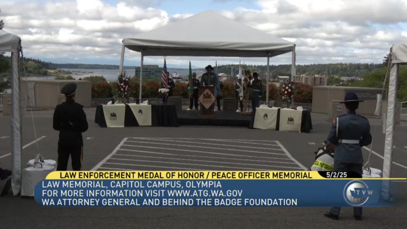 2025 Law Enforcement Medal of Honor / Peace Office Memorial Ceremony - TVW