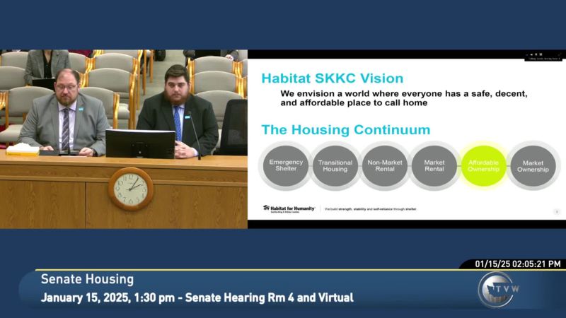Senate Housing - TVW
