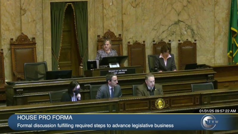 House Pro Forma Session - January 31 - TVW