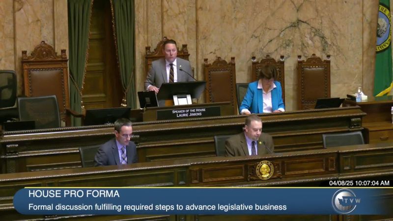 House Pro Forma Session - April 8 - TVW