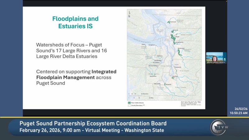 Puget Sound Partnership Ecosystem Coordination Board - TVW