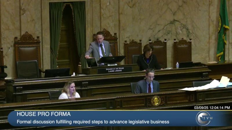 House Pro Forma Session - March 9 - TVW
